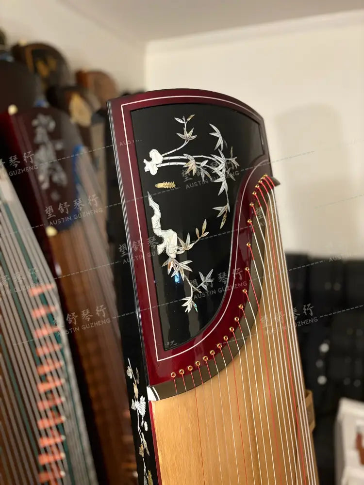 Zhuque Guzheng 790 light color soundboard 西安朱雀古筝 790 浅色面板 ...